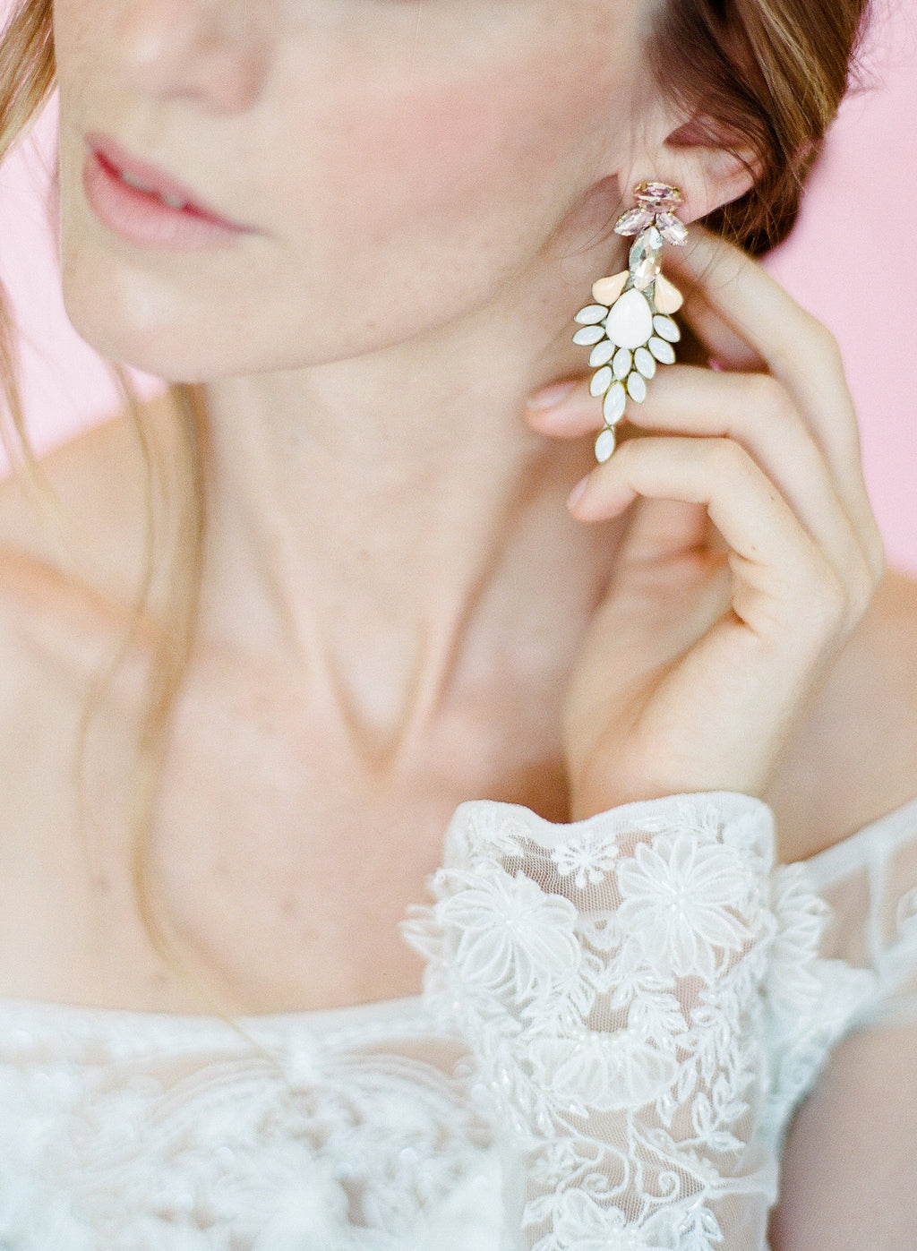 Lois | Bridal earrings | Hushed Commotion
