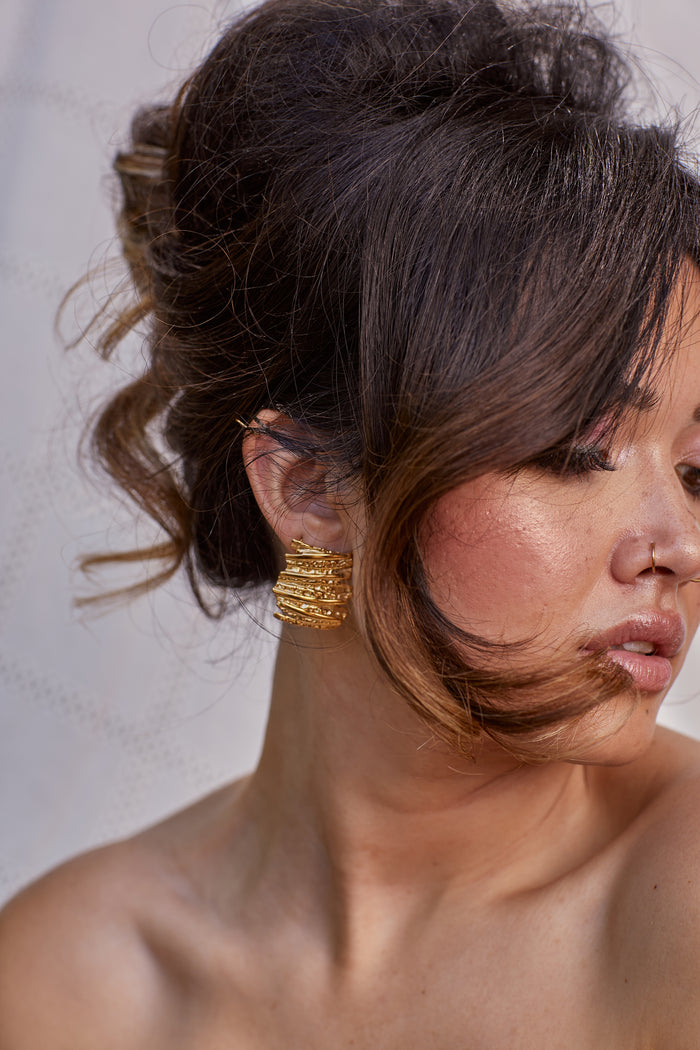 Hushed Commotion: Wedding Headpieces, Veils, Earrings, Bridal Belts