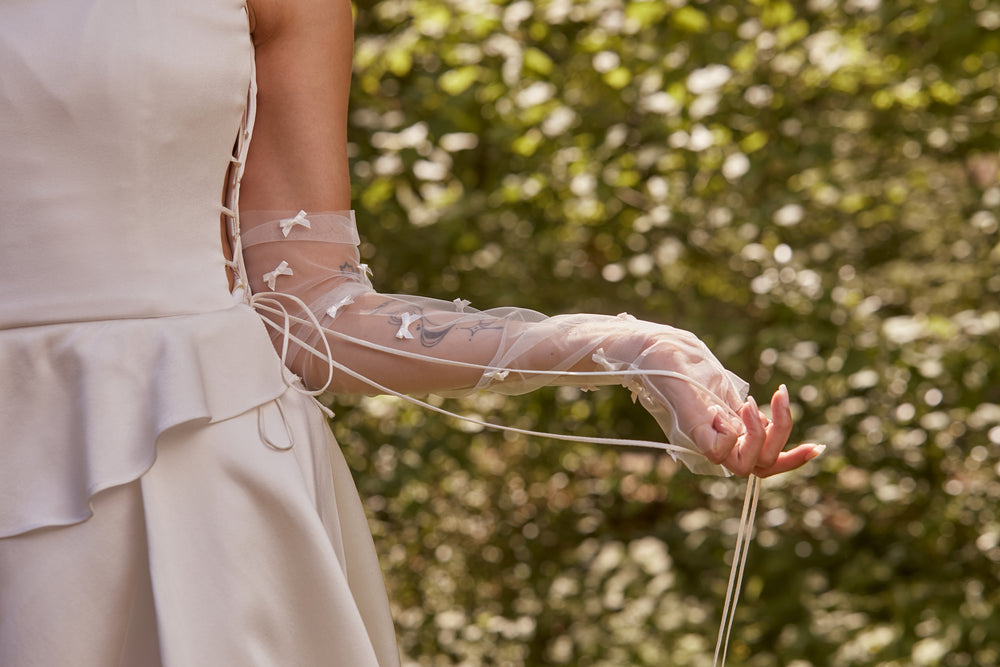 Hushed Commotion: Wedding Headpieces, Veils, Earrings, Bridal Belts