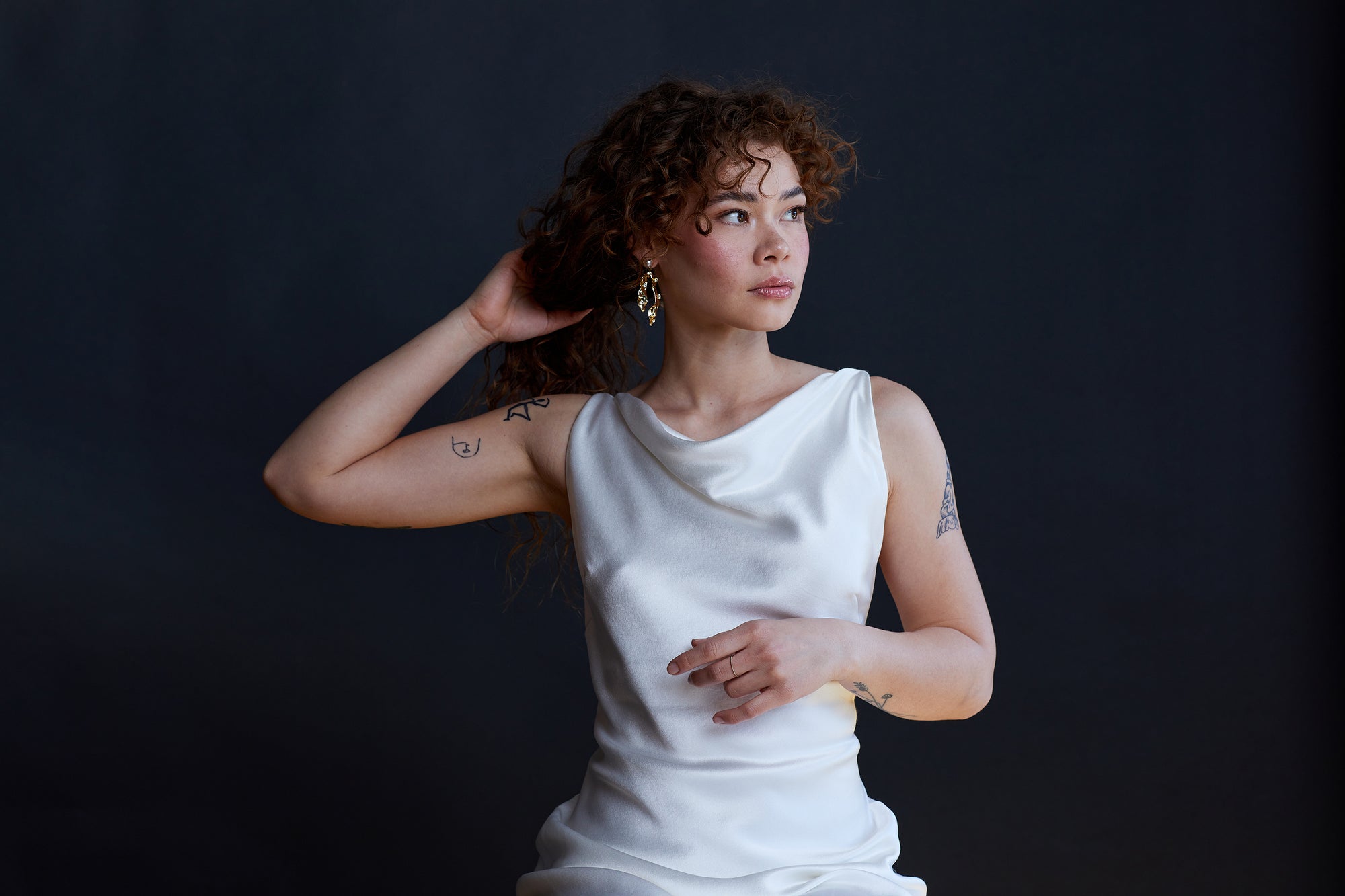 Hushed Commotion: Wedding Headpieces, Veils, Earrings, Bridal Belts