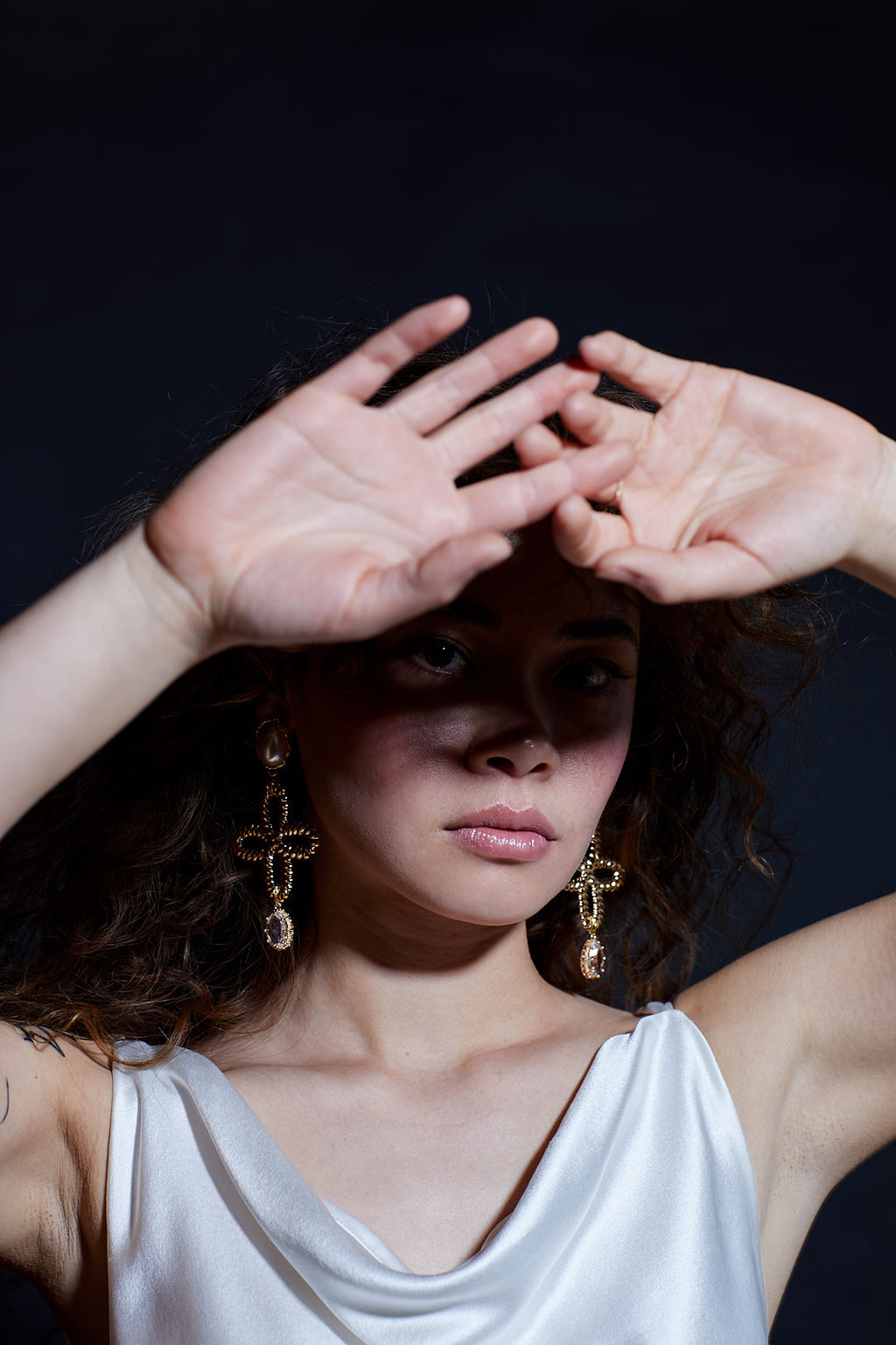 Chantal / / 14K statement earrings – Hushed Commotion